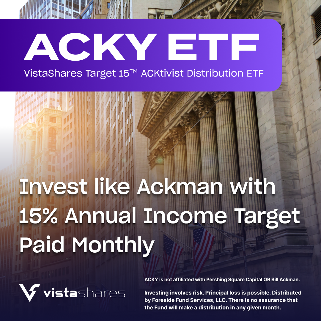 ACKY: Seeking Income Through Activist-Style Investing - VistaShares